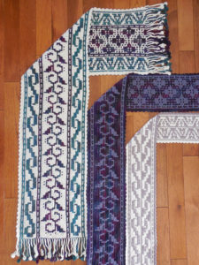 Double Flora Scarves - Kathryn Clark Crochet